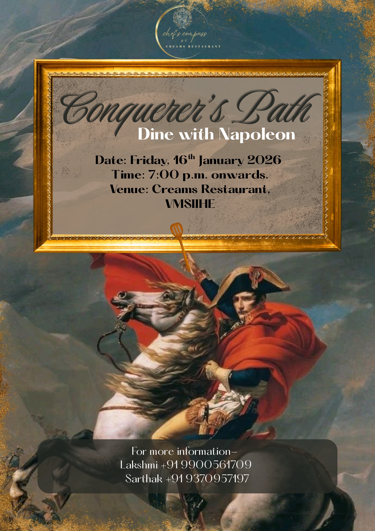 Dine With Napoleon - VMSIIHE